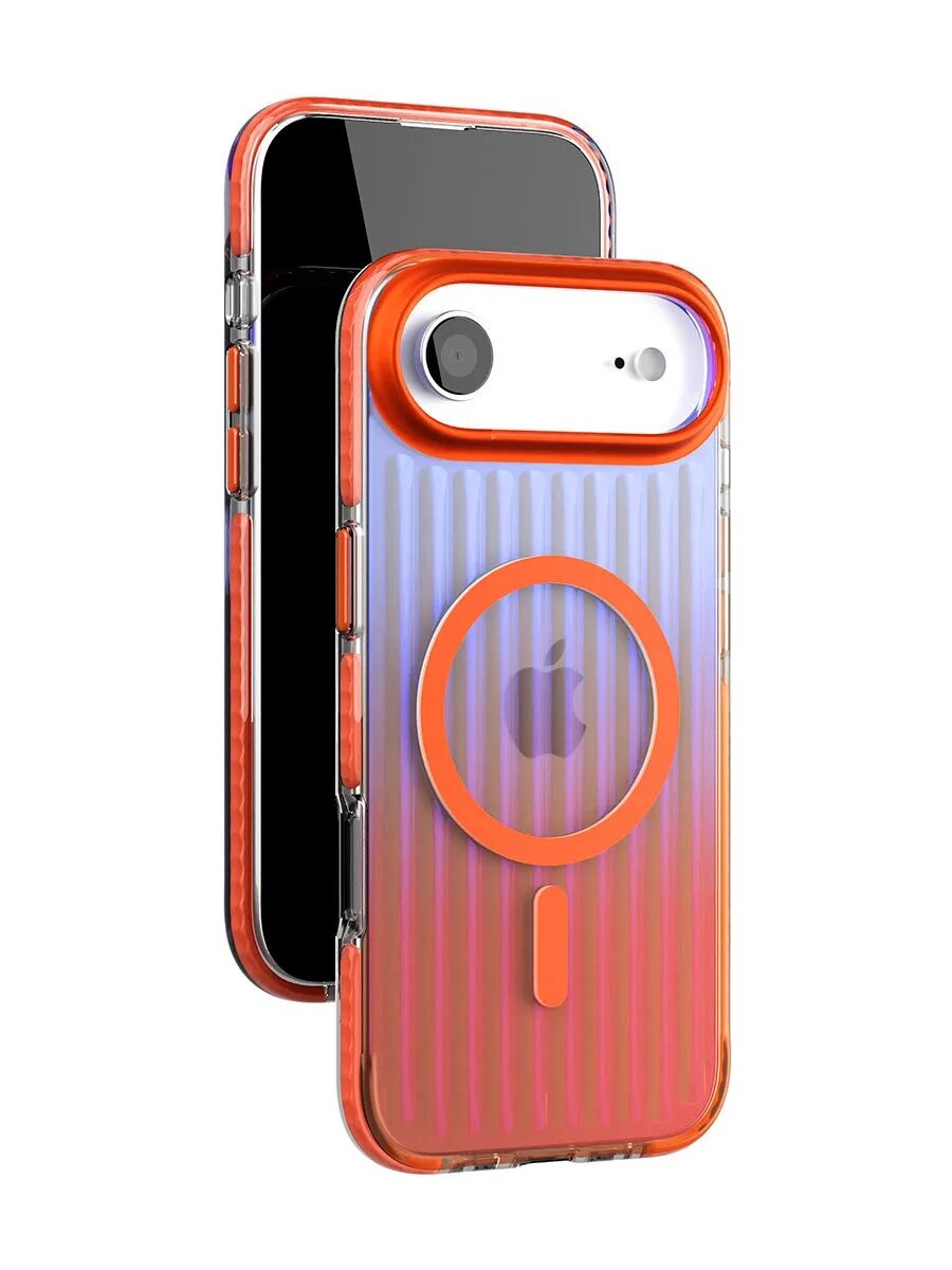 Клип-кейс VLP Pulse Case с MagSafe для Apple iPhone Air Orange