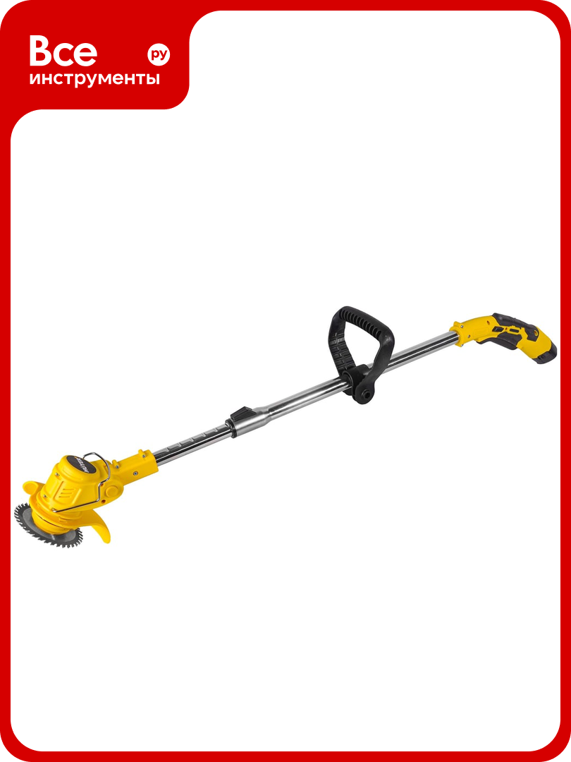 Аккумуляторный триммер Huter GET-12M-Li в комплекте 1 АКБ и ЗУ 70/1/64