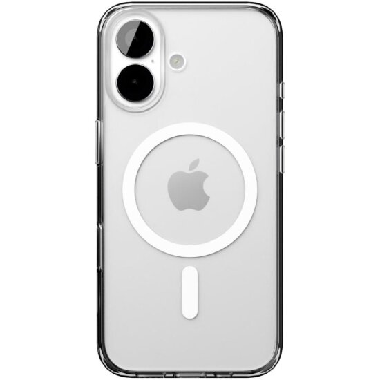 Чехол Vlp для Apple iPhone 17 Diamond Case, с MagSafe, прозрачный