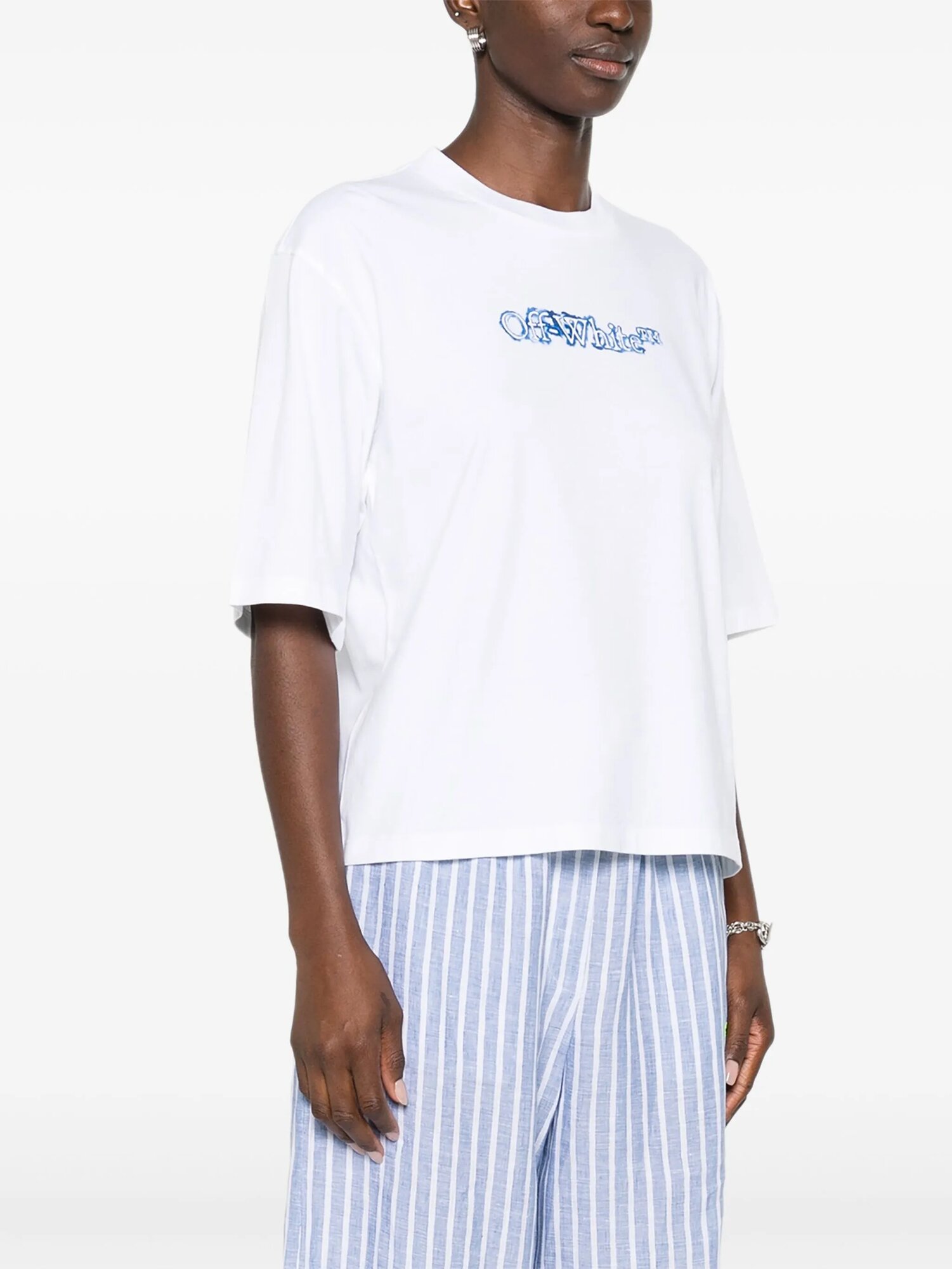 Футболка Off-White, размер XS, белый — фото 1