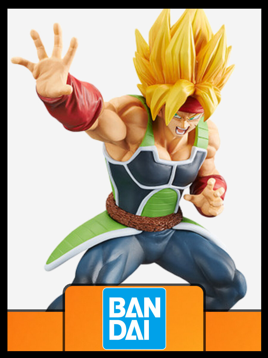 Оригинальная фигурка Bardock SSJ от Bandai Spirits из аниме Dragon Ball / Бардок «Драконий жемчуг Зет» 17 см