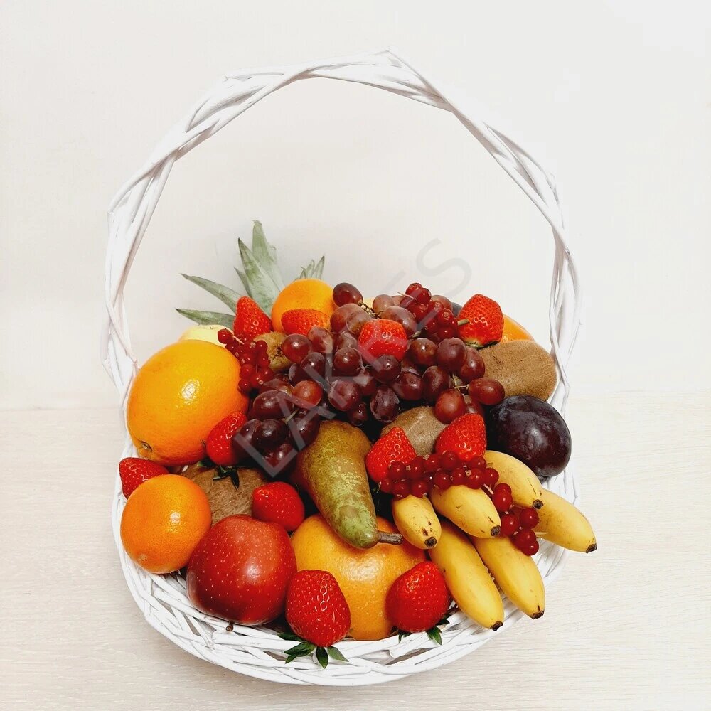 Подарочная корзина фруктов LAKRES "Нежность утра", общий вес 6 кг