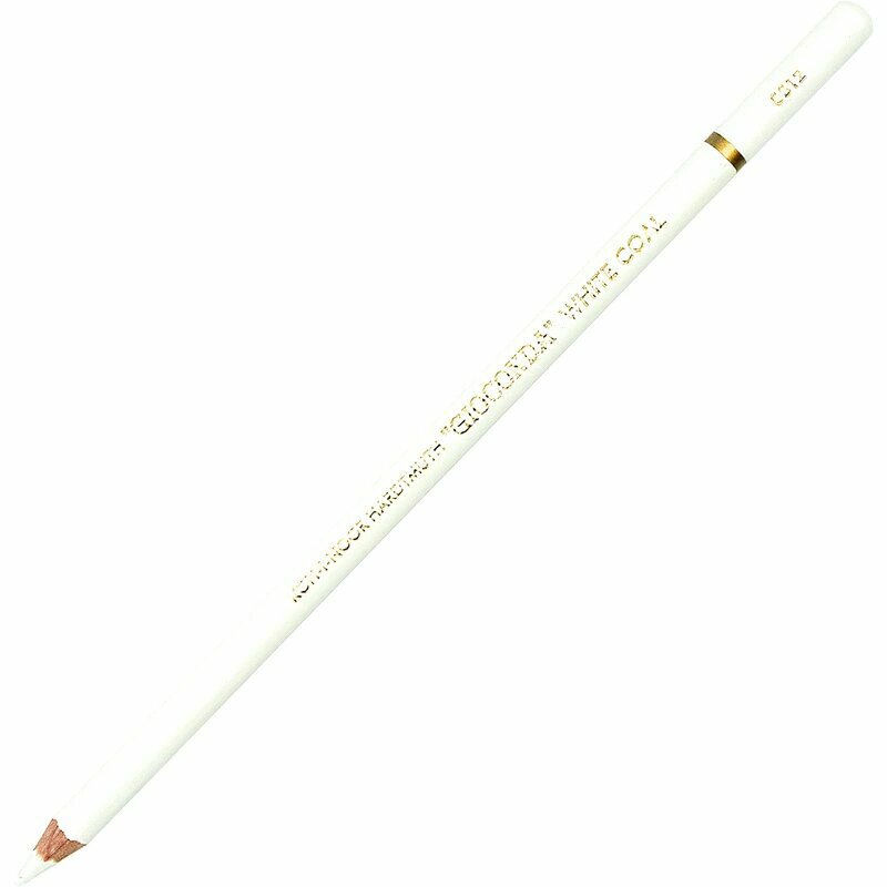 Уголь для рисования KOH-I-NOOR GIOCONDA EXTRA HB белый каранд.8812003003KS