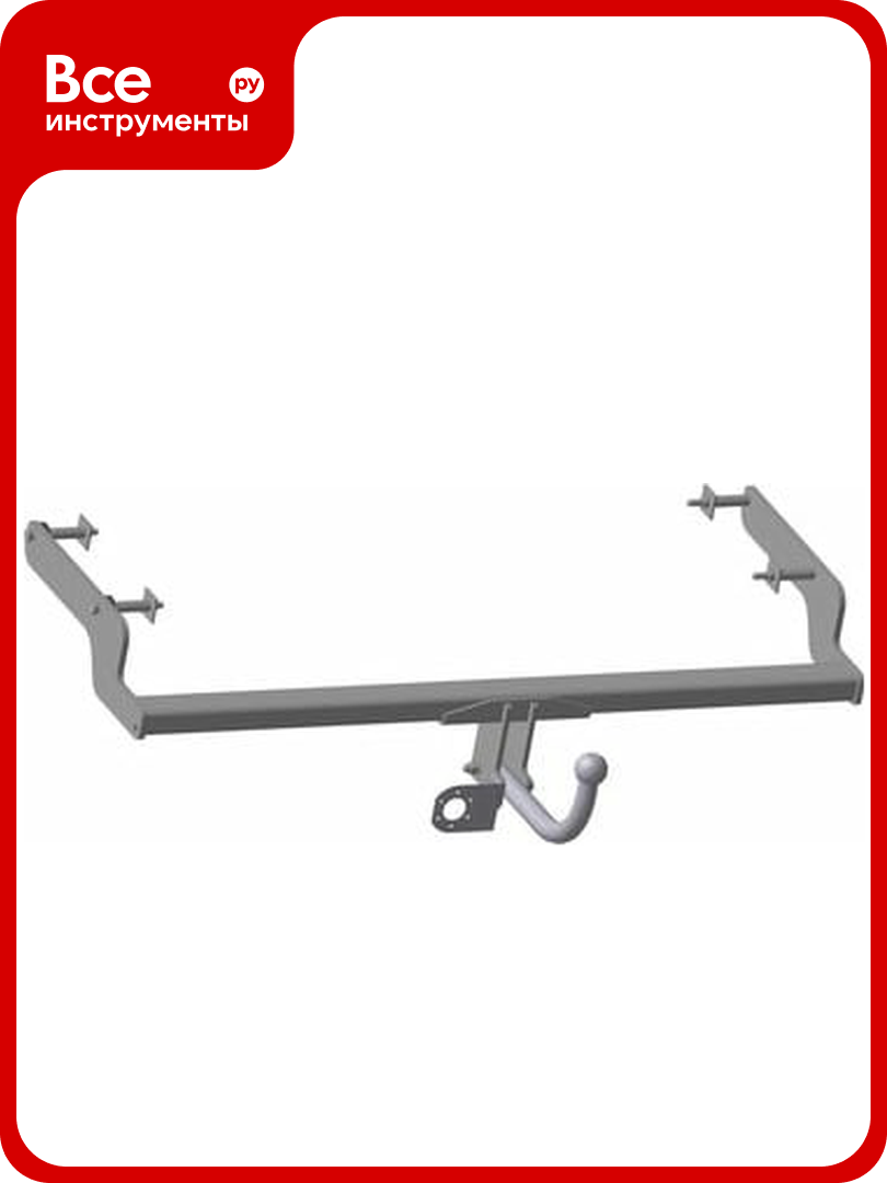 Фаркоп ТСУ на Renault Fluence ORIS 1428-A, с помощью болтов, с использованием инструментов