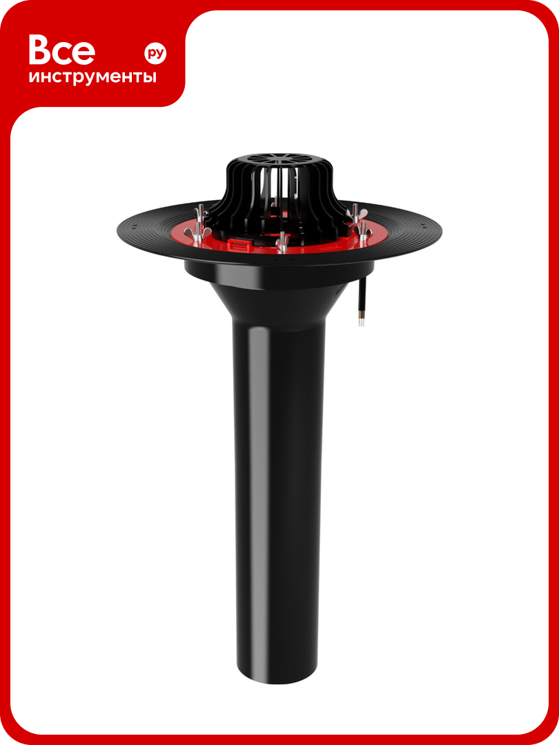 Битумная воронка с обогревом Fachmann VMОProм 01.178 110x590, для неэксплуатируемой кровли