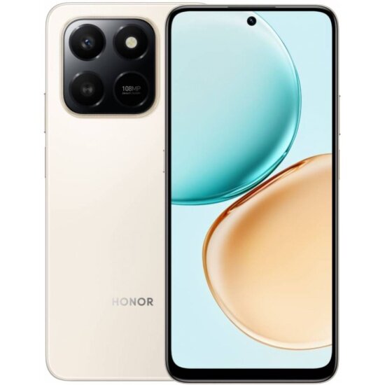 Смартфон Honor X7D 8/256GB Пустынный золотой