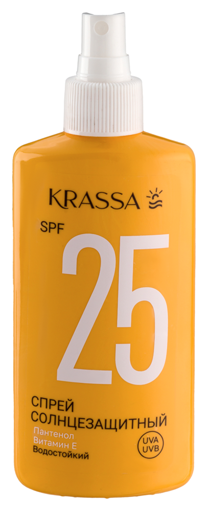 Красса/Krassa спрей солнцезащитный spf25 150мл