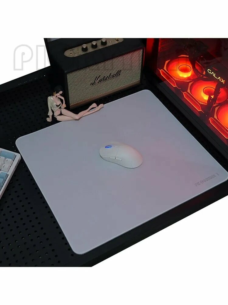 Коврик для мыши, L, белый