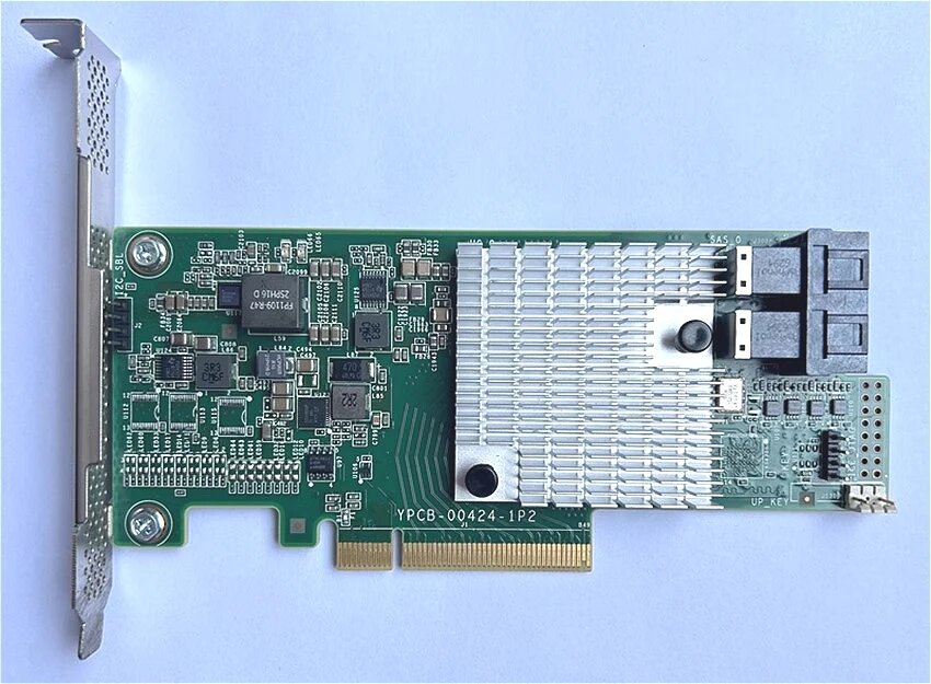 ZFS FreeNAS UnRAID 9300-8I YZCA-00424 LSI SAS3008 12 Гбит/с HBA IT-режим ZFS FreeNAS UnRAID