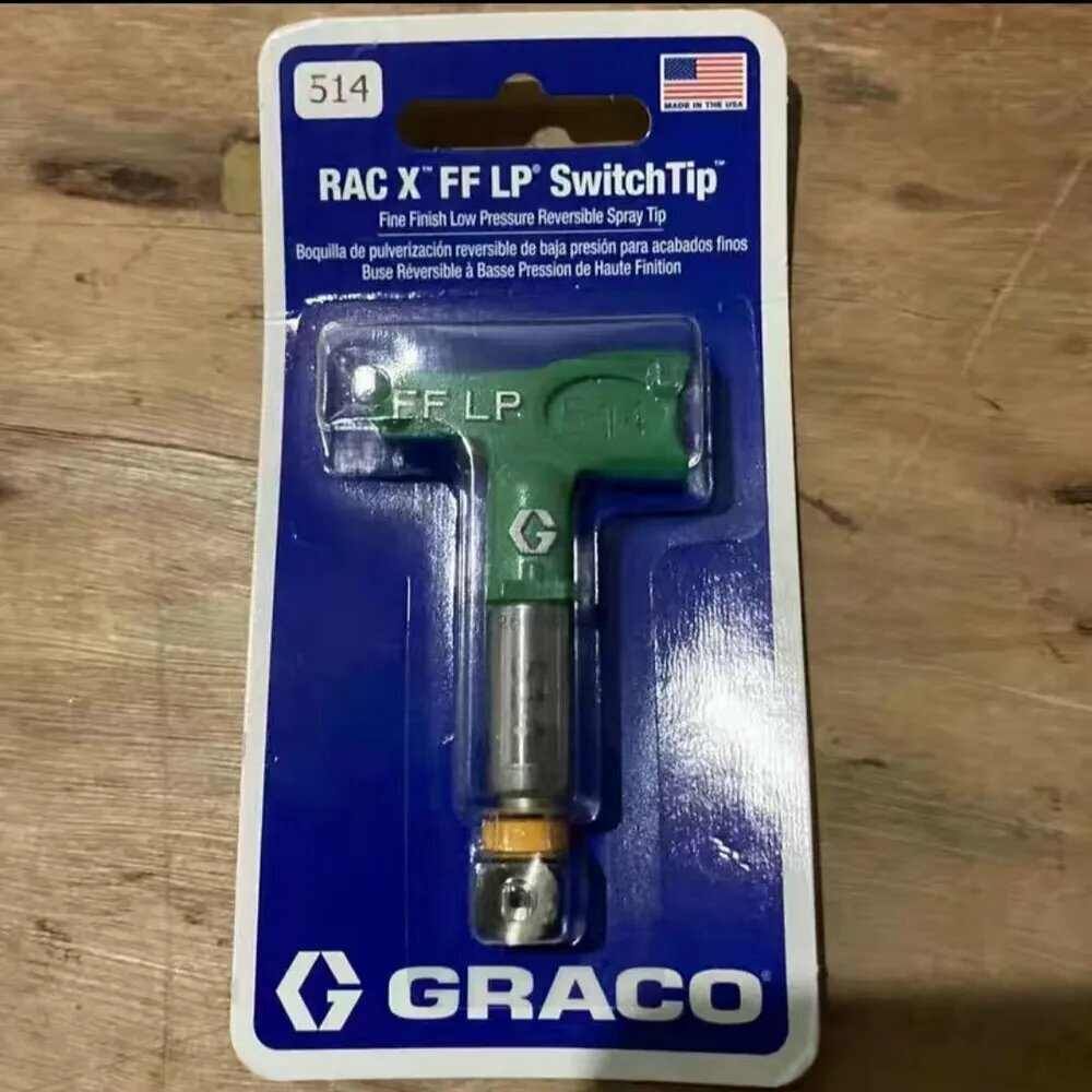 KNOW EASY-Оригинальная зеленая насадка Graco, желтый, Сопло,514
