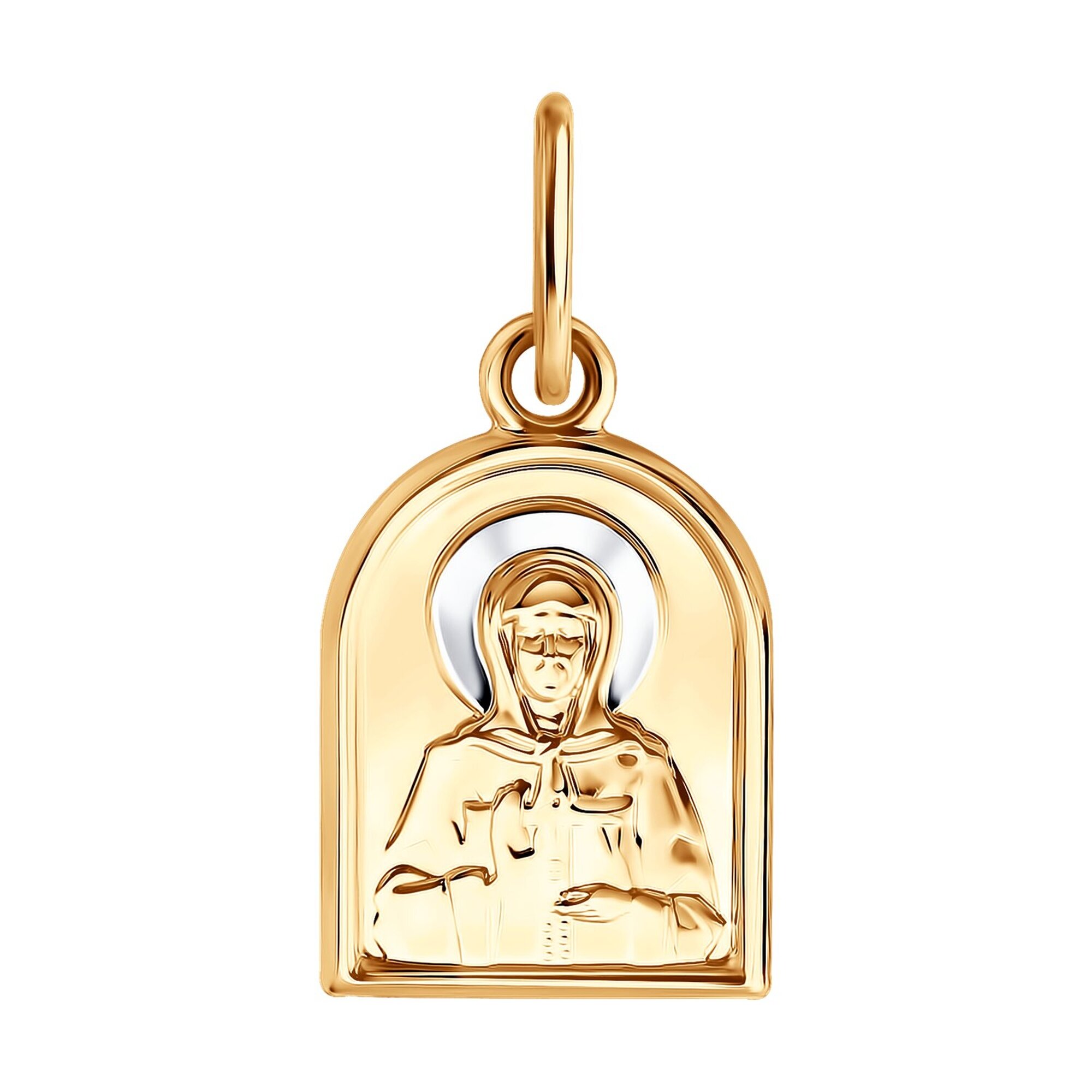 Иконка, красное золото, 585 проба