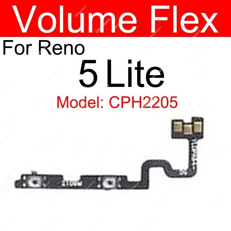 Шлейф кнопки громкости OPPO Reno 5 Lite CPH2205