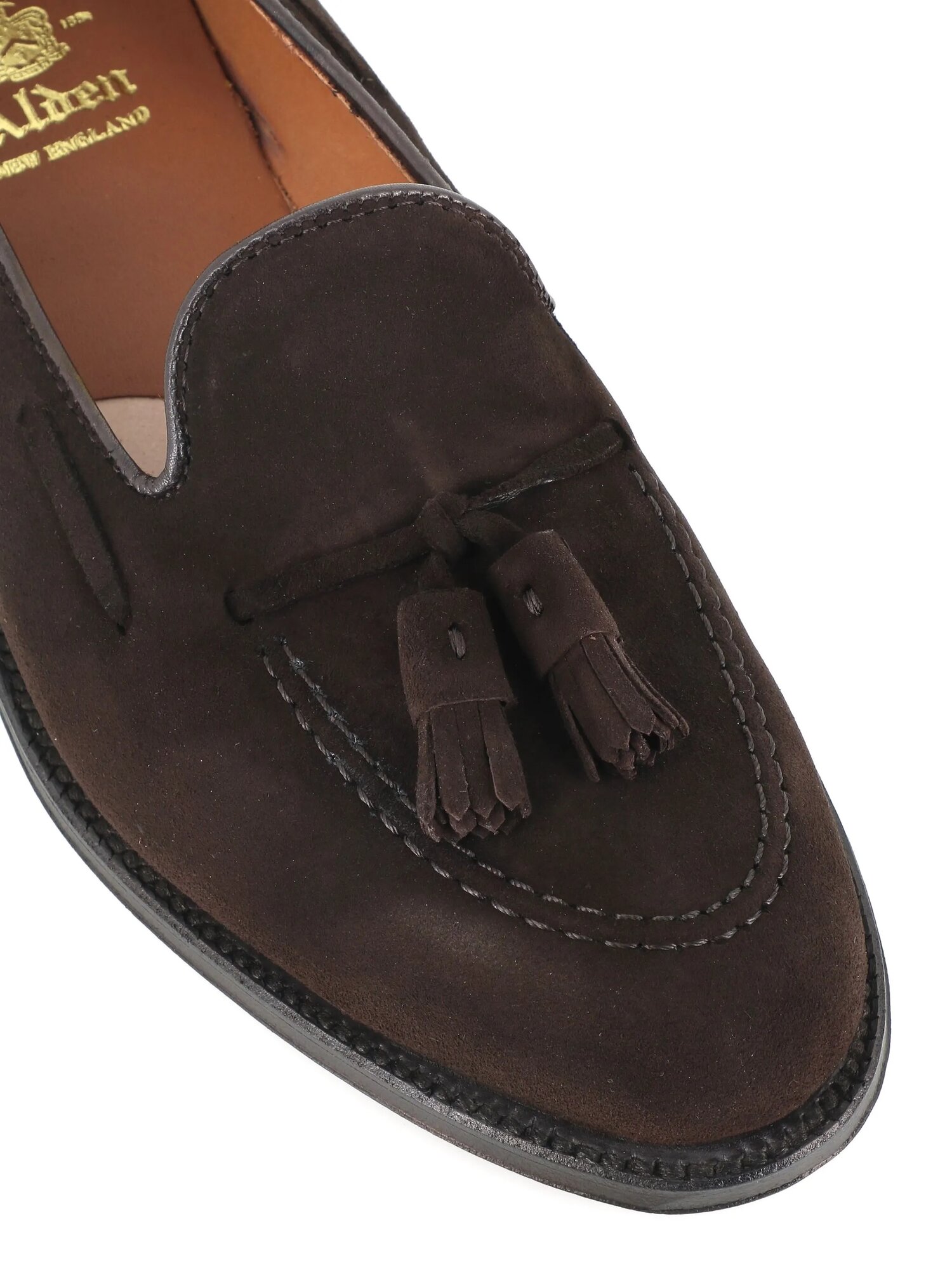 Лоферы Alden Tassel suede loafers, размер 10 — фото 1