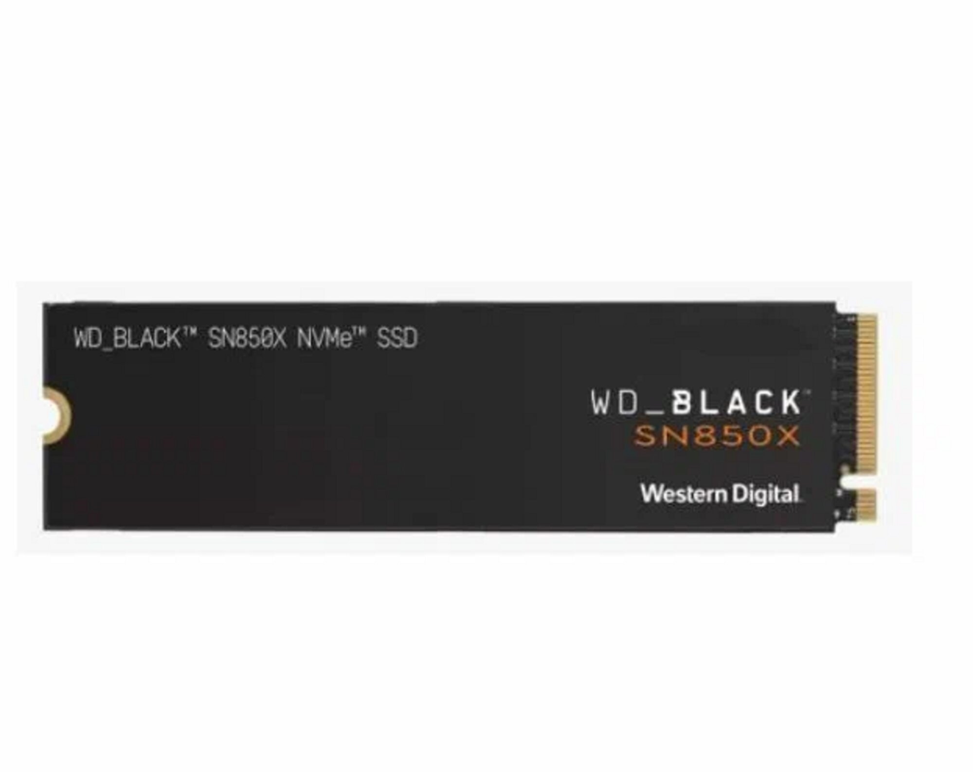 Твердотельный накопитель WD Black SN850 X WDS400T2X0E, M.2, 4ТБ, чёрный