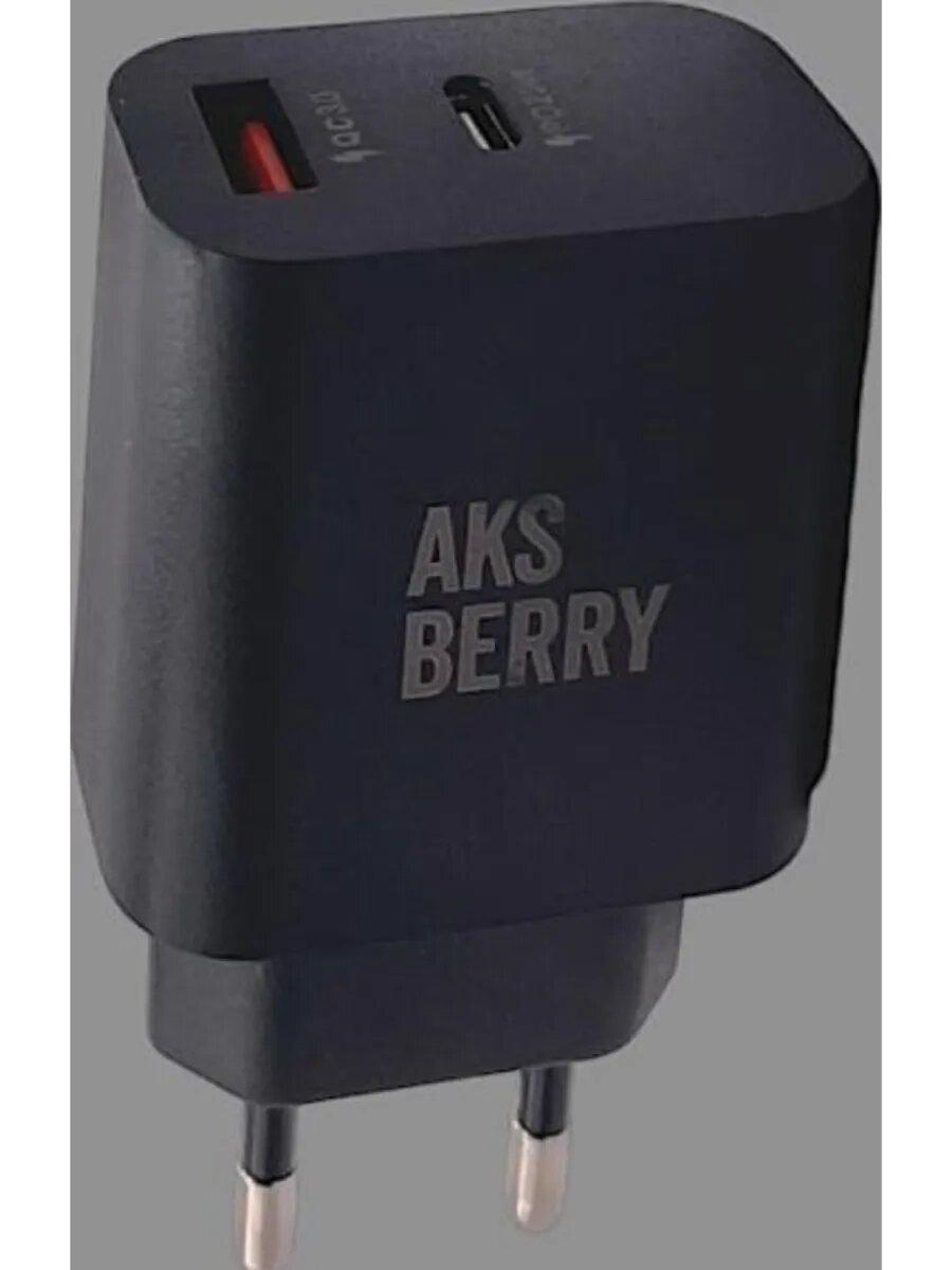 Сетевое зарядное устройство T43 20W PD + QC3.0 20Вт Черный