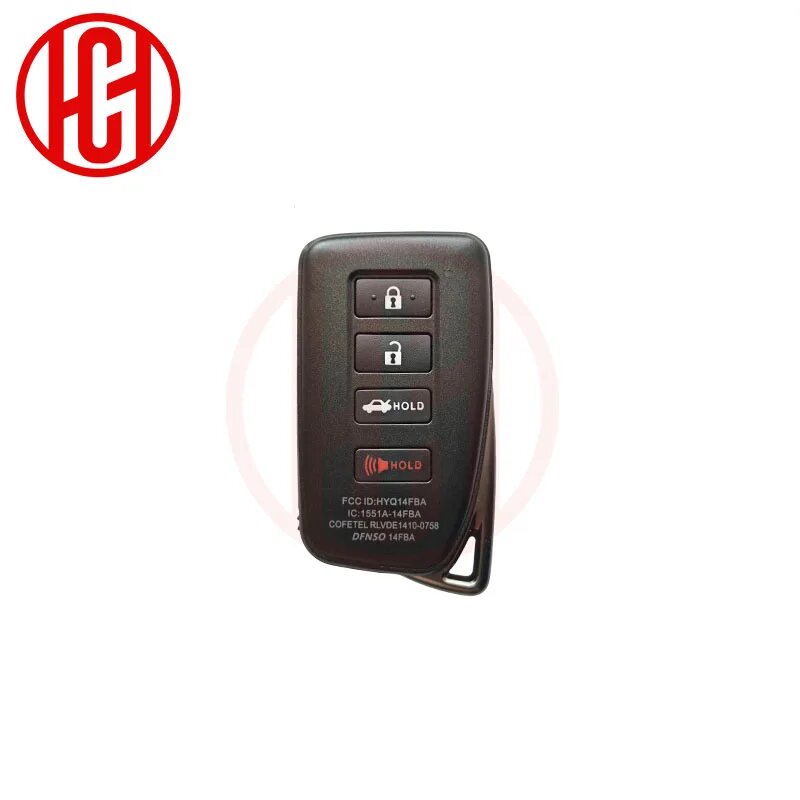 Умный автомобильный ключ, брелок, подходит для Lexus ES250/300 GS300/450 NX200/300 RX300/450 LX570 XM38, чехол для умного ключа автомобиля, 4 Buttons A