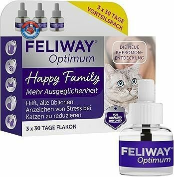 Успокоительное средство для кошек от стресса, диффузор с феромонами, рекомендовано ветеринарами, снижает царапины и метки, безопасный и простой в использовании