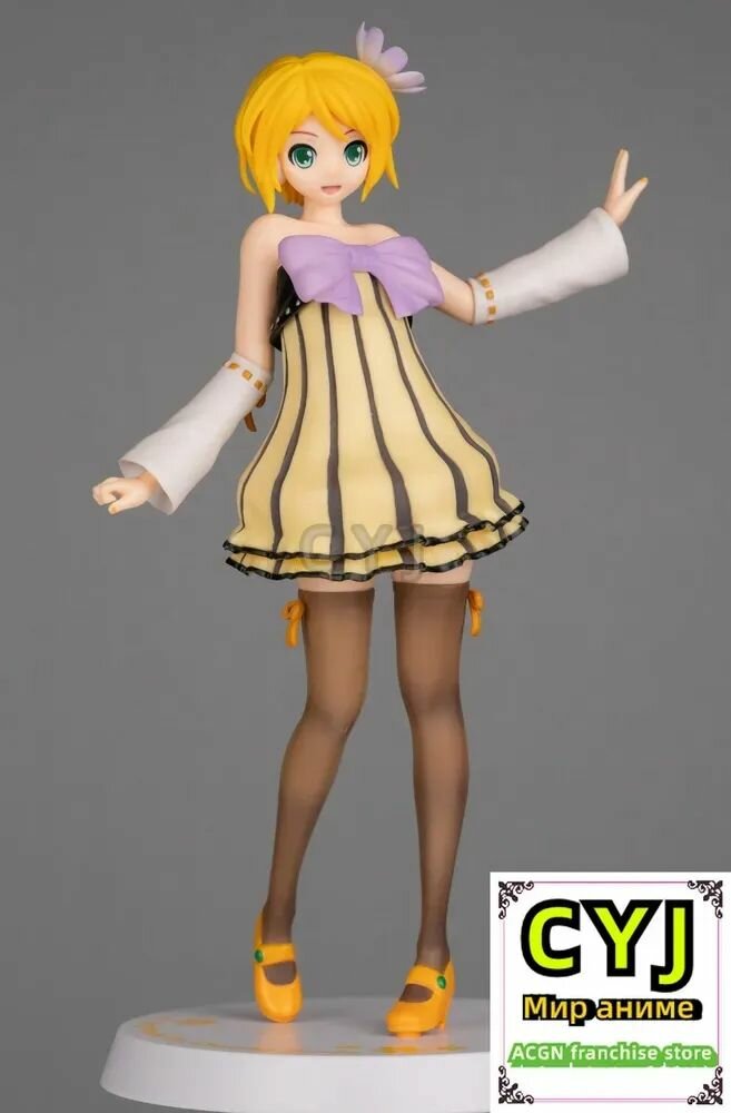 SEGA аниме фигурка/VOCALOID Super Premium Kagamine Rin Candy dress/CYJ