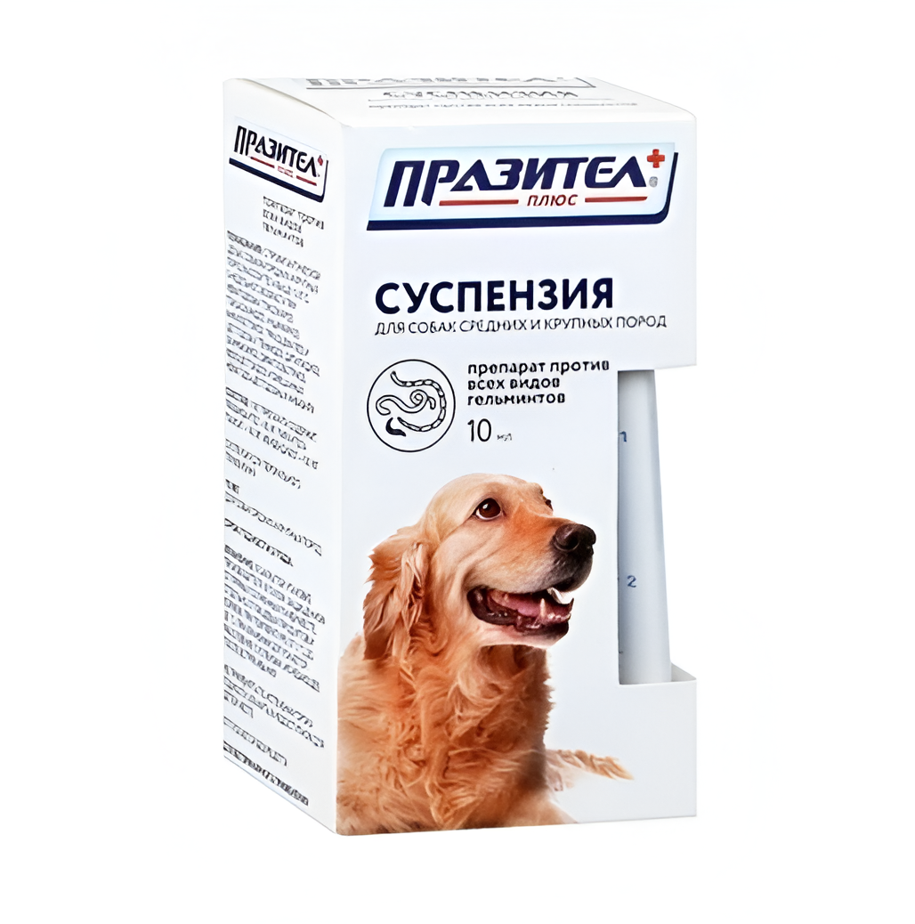 Антигельминтный препарат СКиФФ "Празител плюс", суспензия, для собак, 10 мл