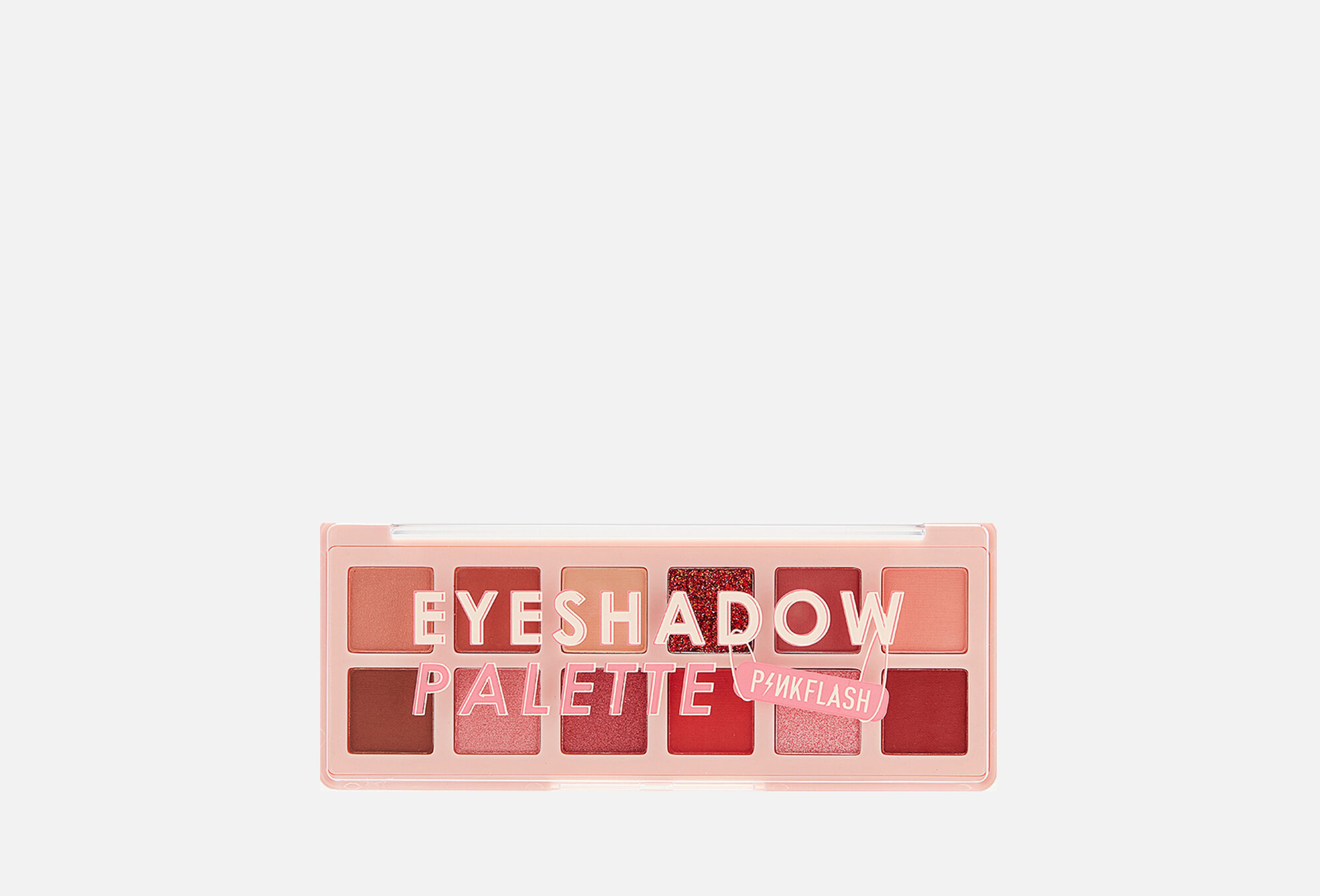 Палетка теней для век PINK FLASH Pro Touch 02, Вишневый макаруни