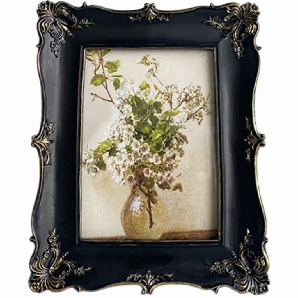 7-дюймовая ретро-фоторамка из смолы креативная установка рамки для фотографий-7 дюймов