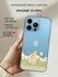 Чехол на Apple iPhone 13 Pro / Айфон 13 Про с принтом "Кролик в поле", прозрачны...