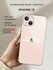 Чехол на Apple iPhone 13 / Айфон 13 с принтом "Два мнения", прозрачный