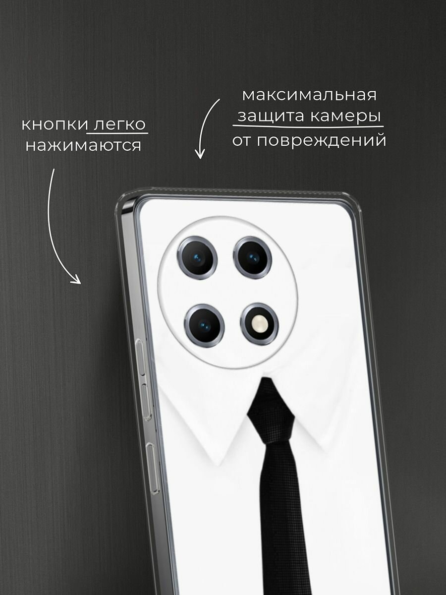 Чехол на Tecno Camon 30S / Текно Камон 30S с принтом "Галстук" — фото 1