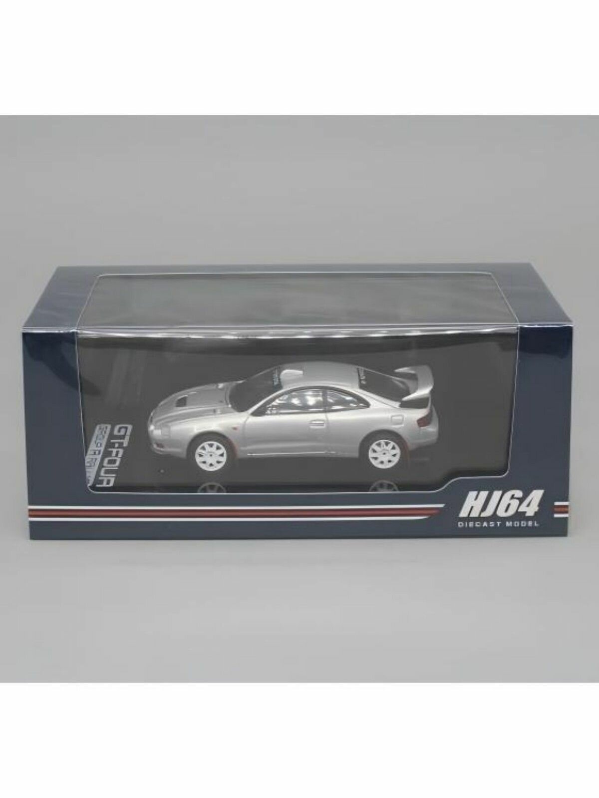 Машинка Hobby Japan 1/64 Toyota Celica 6th Generation T200 GT-Four Silver Die-cast Alloy Car Model Collection Toy Gift