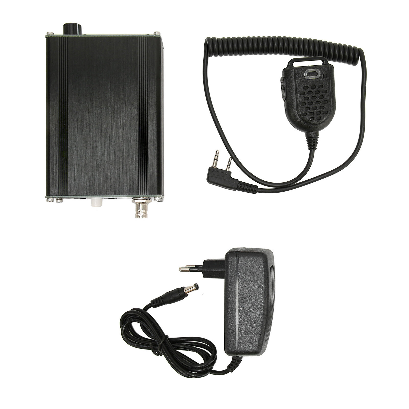 SDR Приемопередатчик 8 полосовой высокочастотный коротковолновой радиоволн HF SSB QRP -трансивер с ЖК -дисплеем 100–240 В.