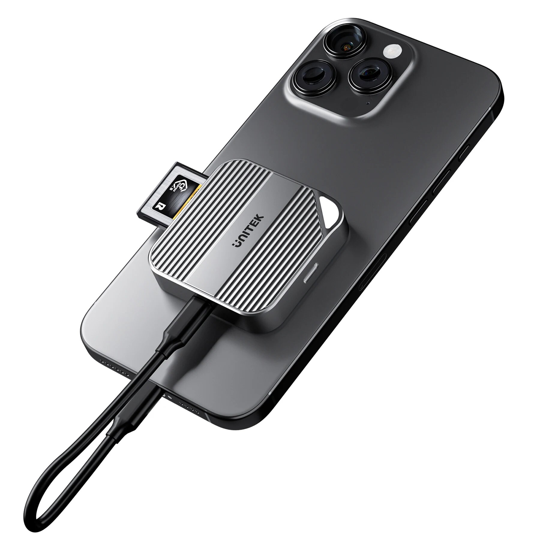 Картридер USB Type C CFexpress Type B для iPhone 17 Pro Max