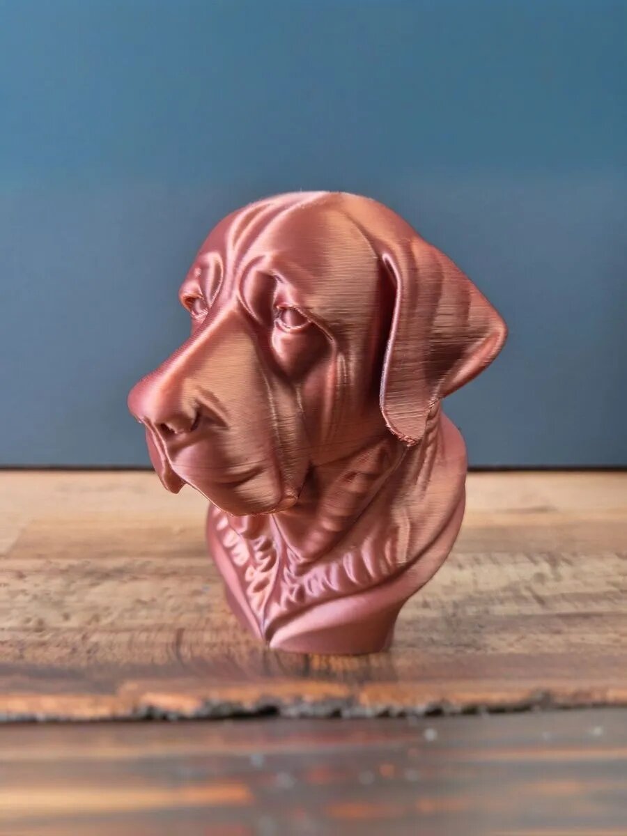 Собака Испанский мастиф (10см, белый матовый) Верный друг