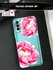 Чехол на Tecno Spark 8P / Техно Спарк 8P с принтом "Open peonies", прозрачный