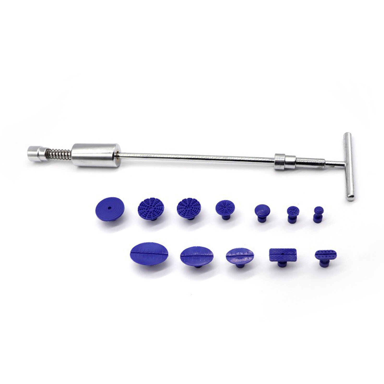Vehicle Dent Repair Tools T Bar Slide Hammer 12 Puller Tabs Car Dent Remover Kit