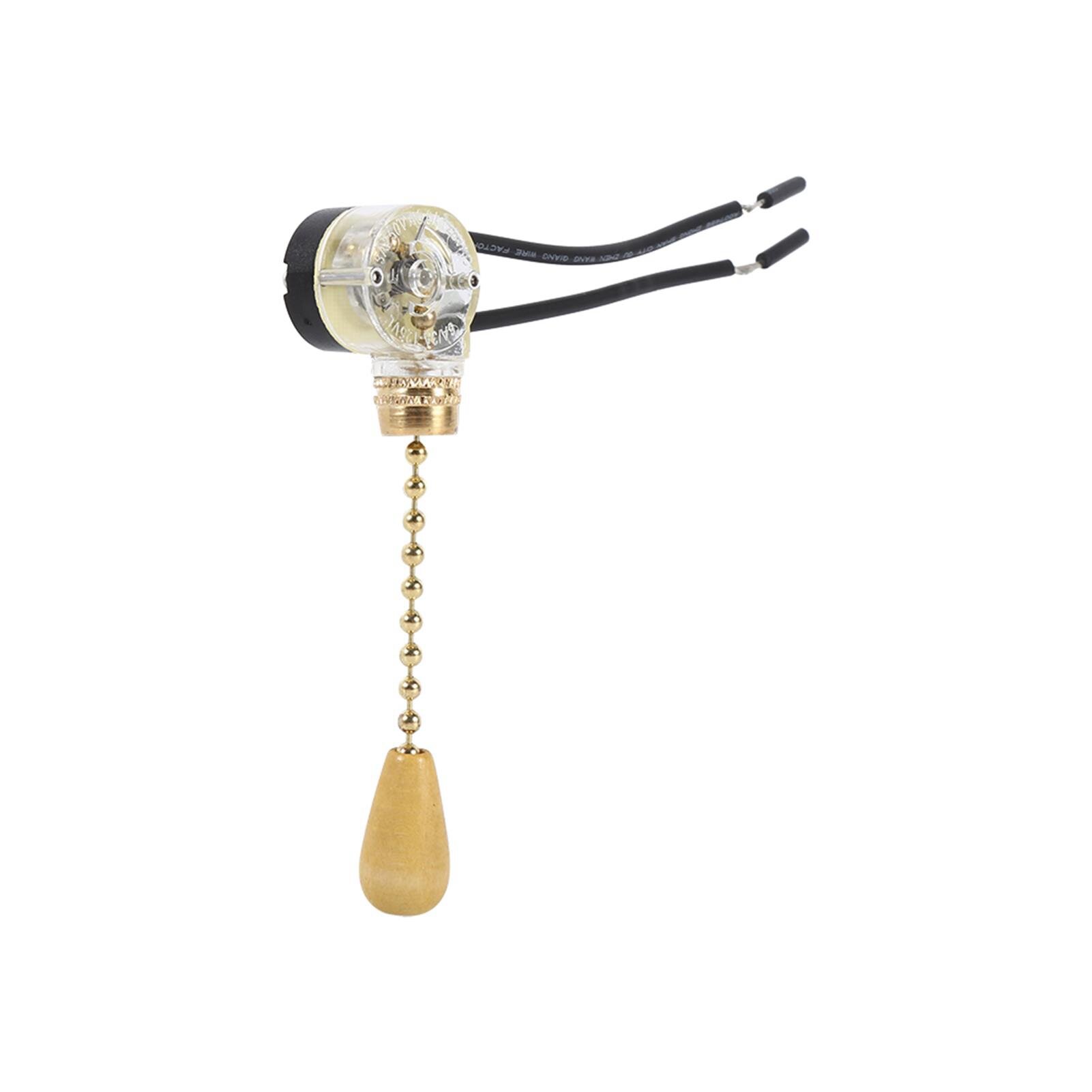 Pull Switch, High Efficiency Chain for Table Lamps Wall Floor Bedside — фото 1