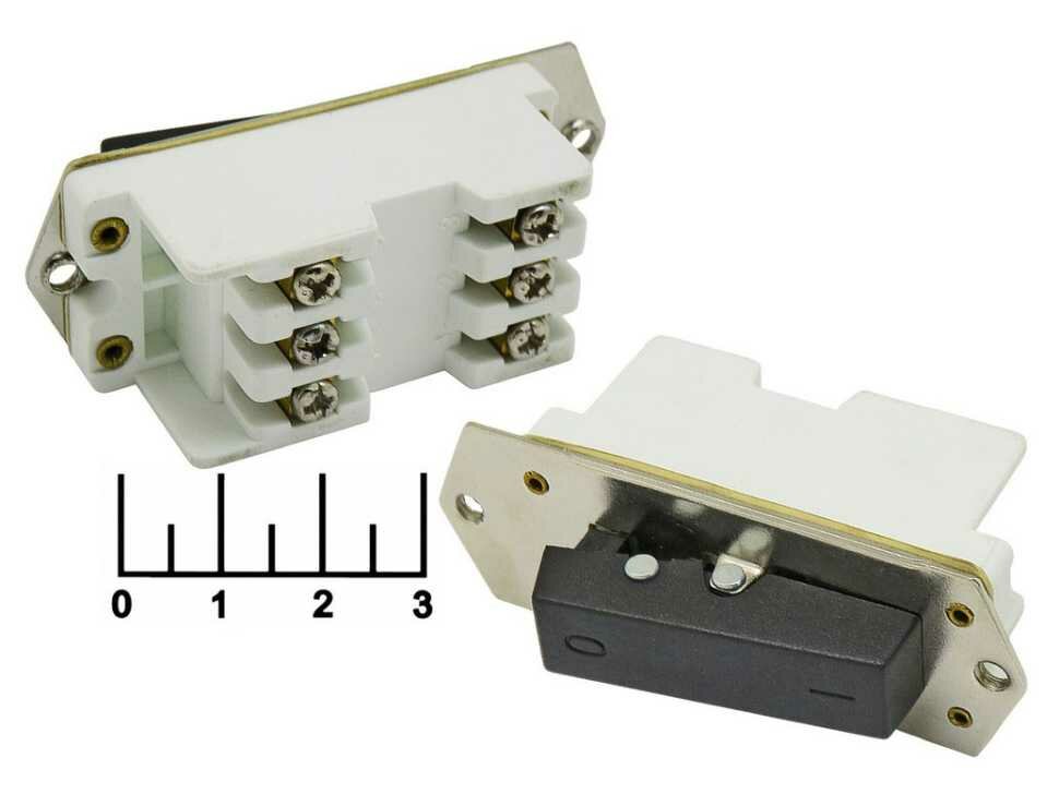 Кнопка для электроинструмента 6 контактов (№329A)