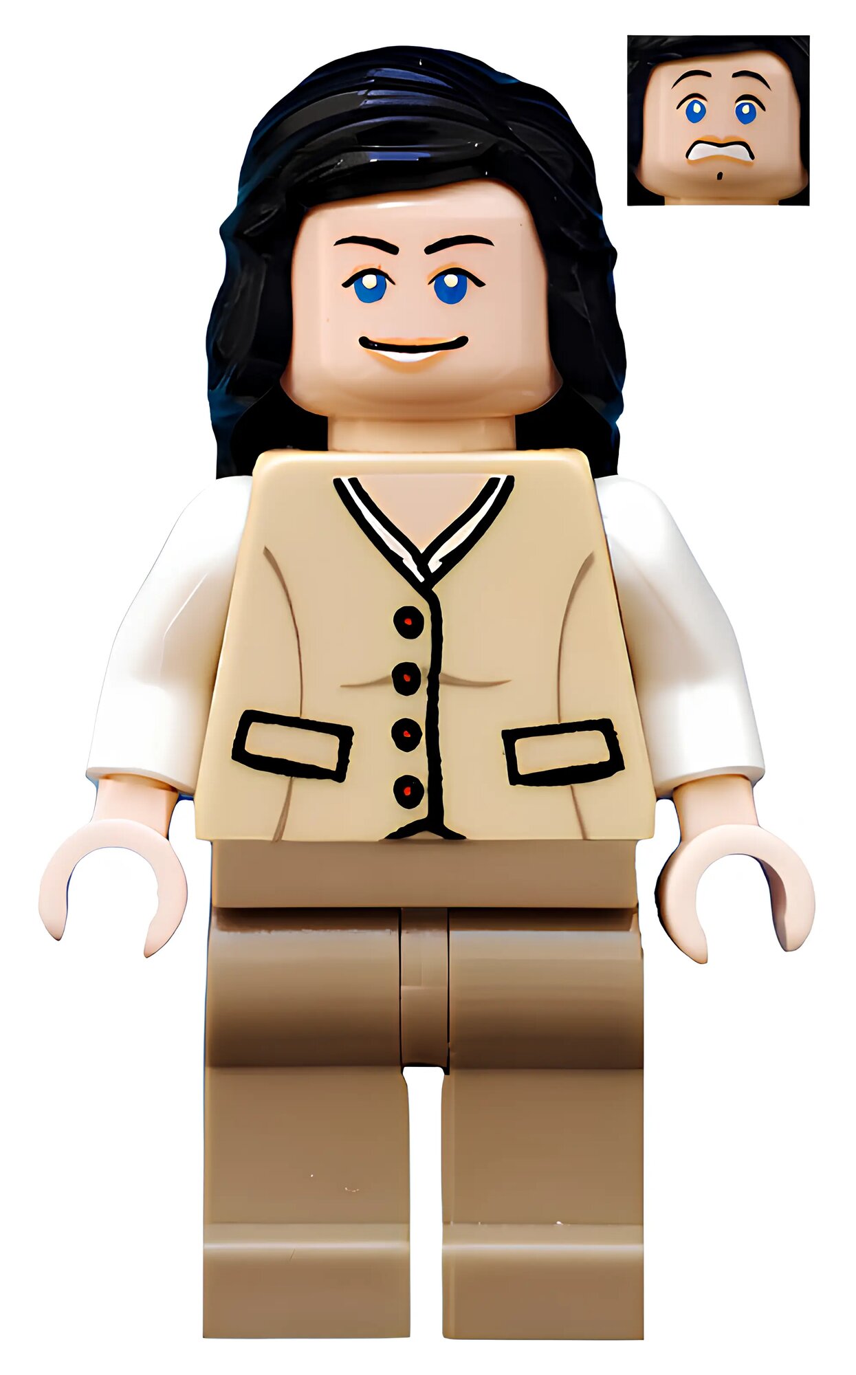 Минифигурка Lego indiana Jones Marion Ravenwood - Tan Vest iaj019 U