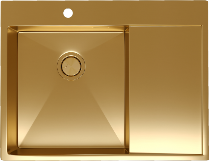 Мойка кухонная Reflexion Maggiore RX2365GD брашированное золото