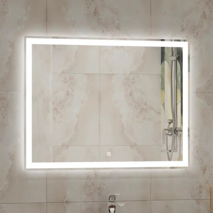 Зеркало CONTINENT Mercury 80х60, с подсветкой