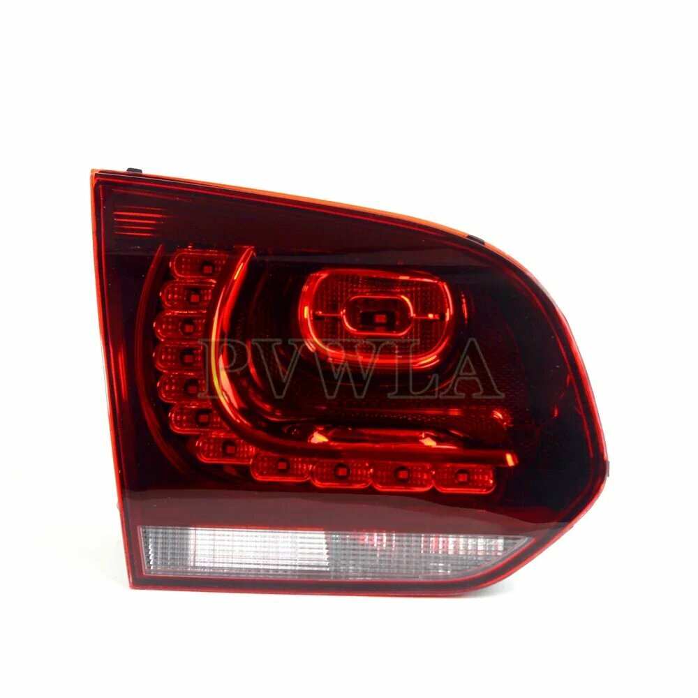 Задний фонарь VW Golf 6 R20 2009-2013, Left Inner Side, красный