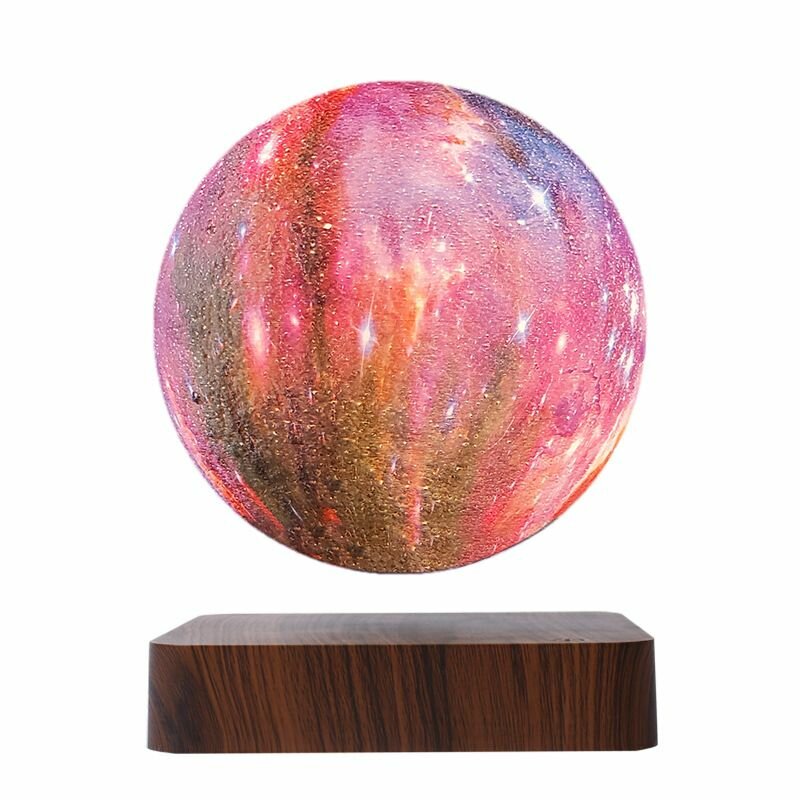 Магнитный левитационный планетарный свет в форме луны smart touch home decoration light