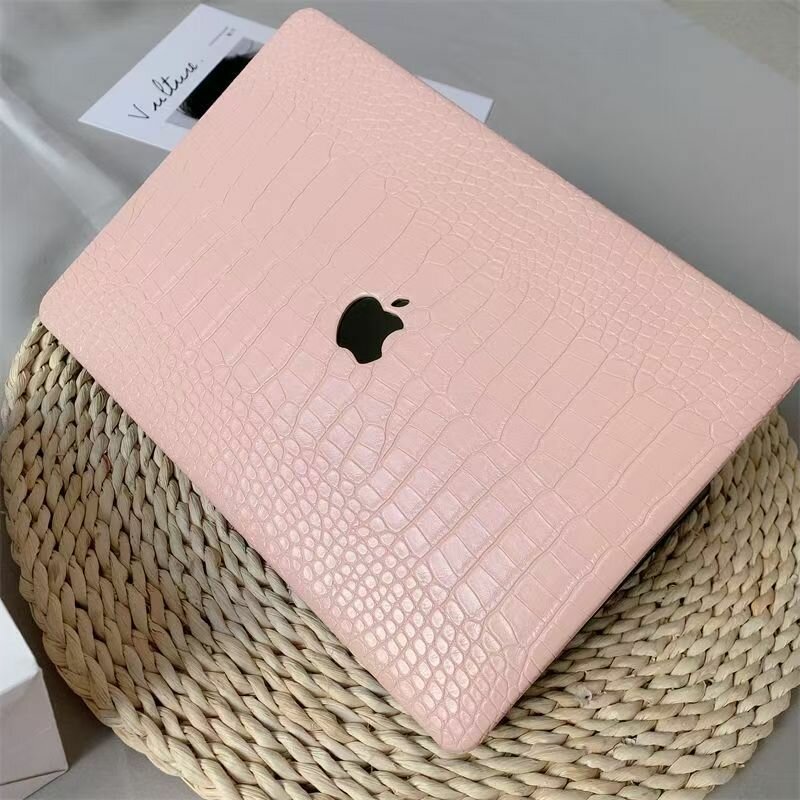 Крокодил кожаный защитный чехол для ноутбука MacBook Air 13,6 M4 M3 M2 2025 2024 2022 A3240 A3113 A2681