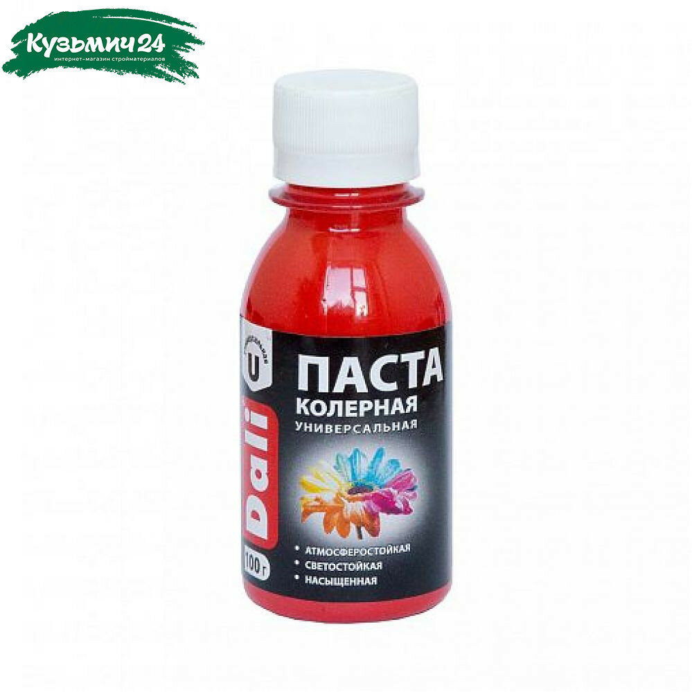 Паста колерная DALI Красный 100 г, 2 шт.