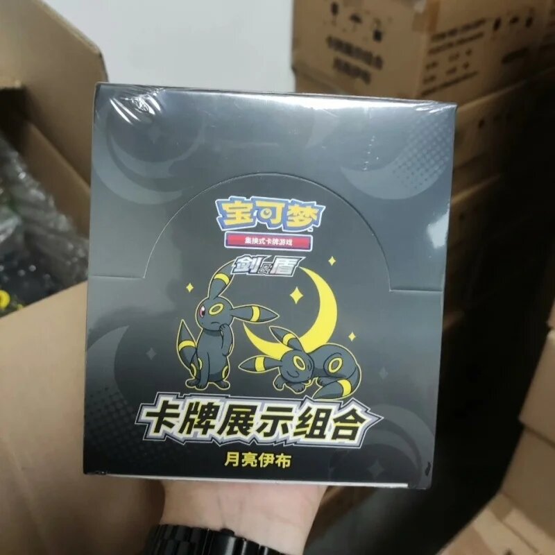 Коллекционная карточная игра MINISO Pokes Ptcg Eevee Show Черный, 6PCS Whole Set