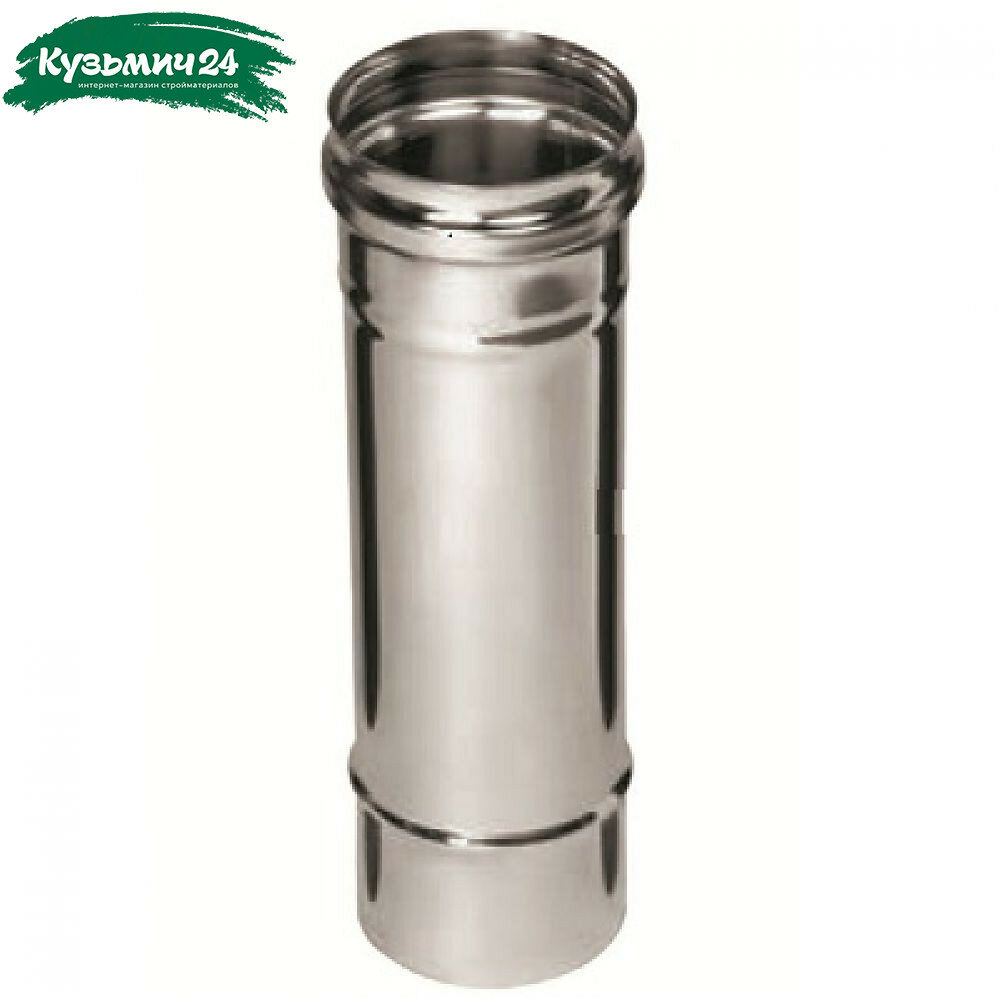 Дымоход Ferrum (Феррум) 0,25м 0,5мм d115, 1 шт.