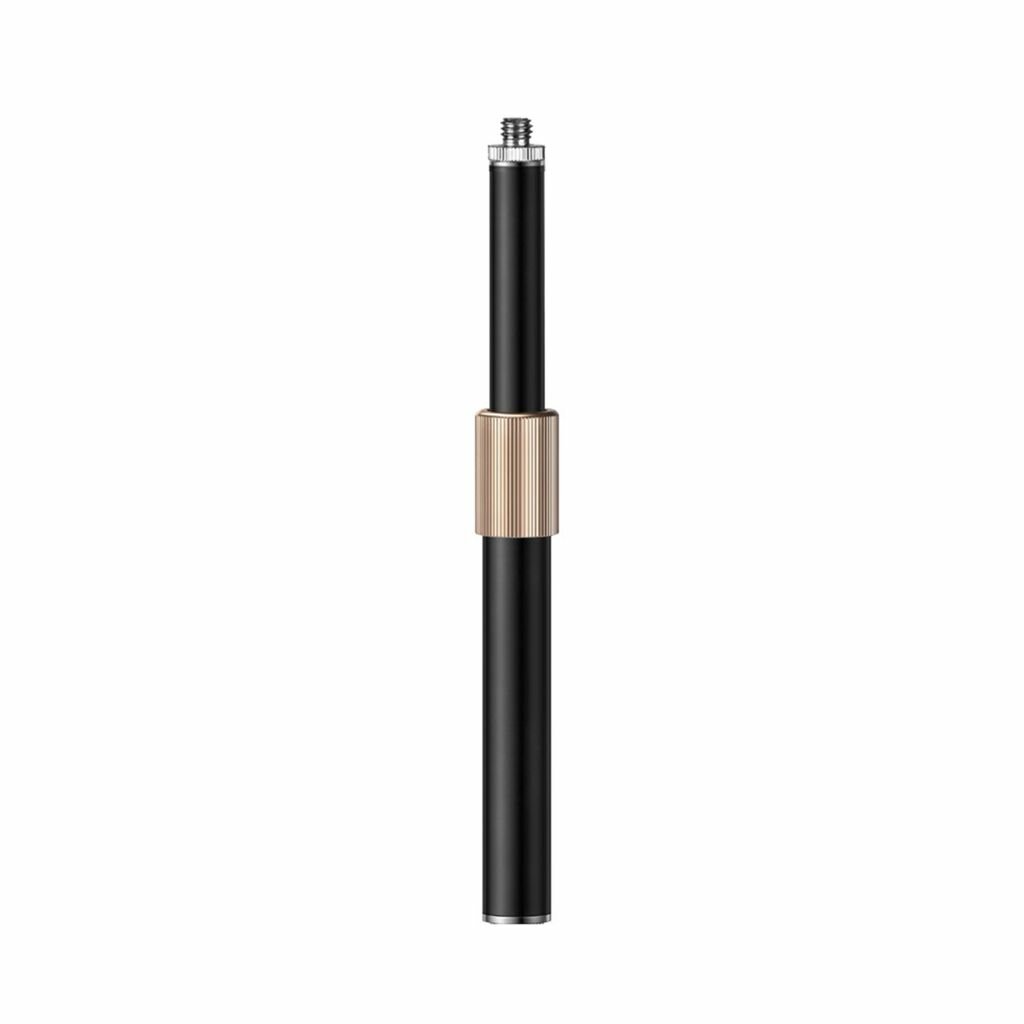 Прочная телескопическая металлическая стойка 21/39 см 1/4" к 3/8" для фотооборудования, - 21cm