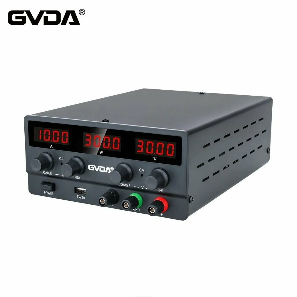 Лабораторный источник питания GVDA SPS-H3010-BLACK (30V 10A)