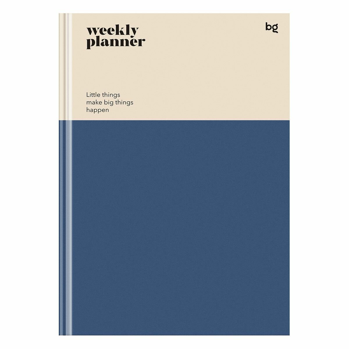 Планер школьный 1-11 классы BG "Weekly planner. Blue", 64 листа, твердая обложка, матовая ламинация (Пш5т64_лм 06328)