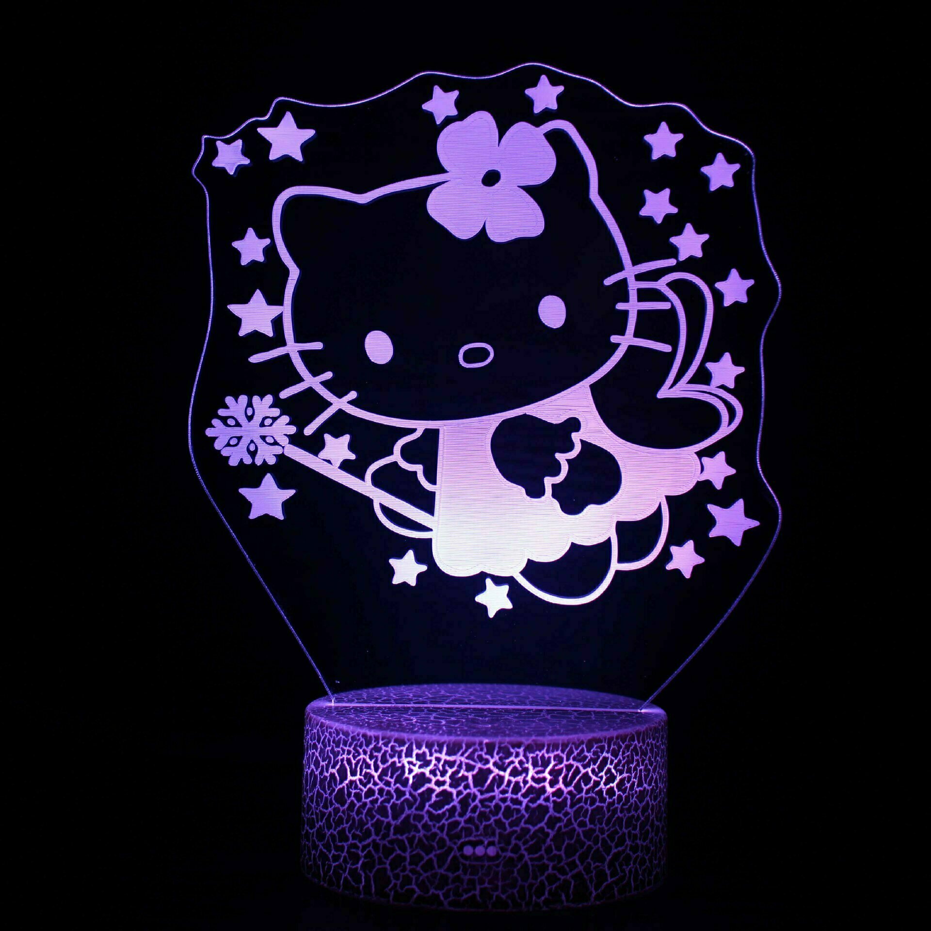Ночник подарок Китти в кимоно Hello Kitty