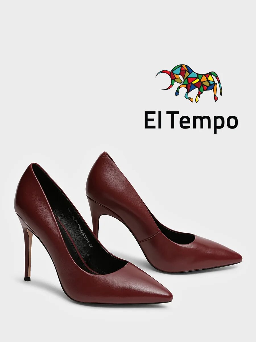 Туфли лодочки VIC7-84_HF189-6160D2-L_BORDO 